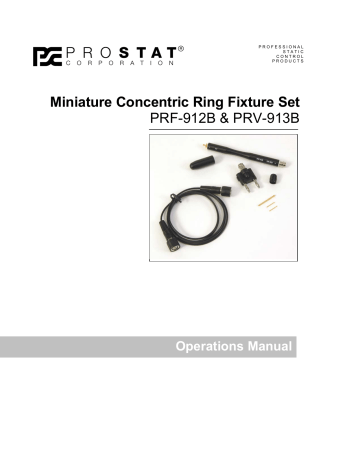 Prostat PRF-912B, PRV-913B Operation Manual | Manualzz
