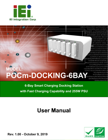 POCm-DOCKING-6BAY User Manual - IEI Technology | Manualzz