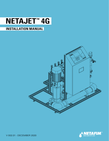 Netafim NETAJET 4G Installation Manual | Manualzz
