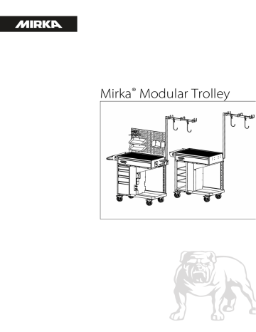 MIRKA Modular Trolley Operating instructions | Manualzz