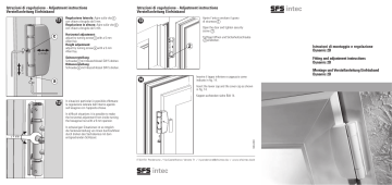 SFS intec Dynamic 2D Fitting And Adjustment Instructions | Manualzz