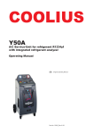 Snap-On ECO NEXT ONE HFO Manual - R1234yf Refrigerant Recovery System ...