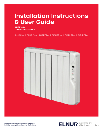 Elnur RX10E Plus Installation Instructions & User Manual | Manualzz