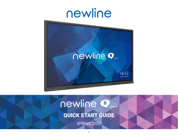 NewLine Q Series Quick Start Guide - Interactive Display | Manualzz
