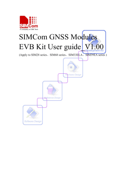 SimCom SIM33ELA - User manual