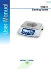 METTLER TOLEDO ICS241 Counting Scales User Manual | AI Chat & PDF ...