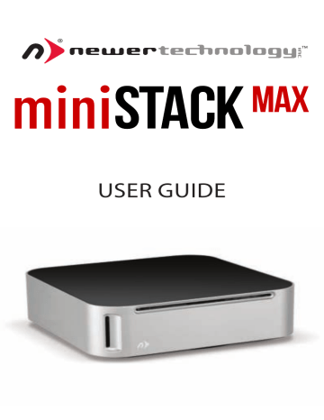 Newer Technology miniStack MAX User Manual | Manualzz