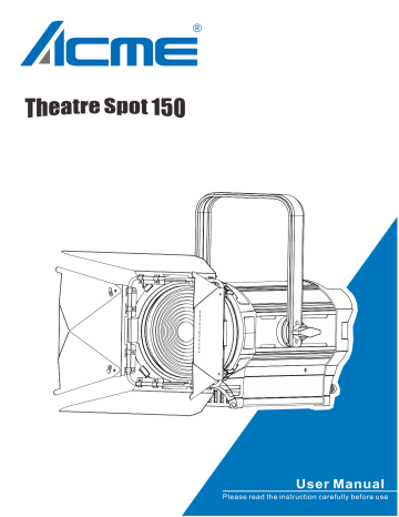 ACME Theatre Sport 150 User Manual | Manualzz