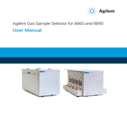 Agilent Technologies 8890 - User manual, Quick Start Guide and ...