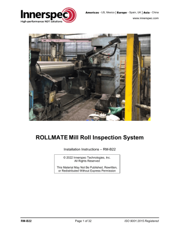 Innerspec ROLLMATE Installation Instructions Manual | Manualzz