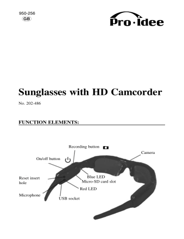 Pro-Idee 202-486 Manual | Manualzz