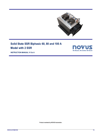 Novus Static Switch 4860 Instruction Manual | Manualzz