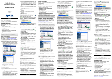 ZyXEL Communications G-302 V3 Schnellstartanleitung | Manualzz