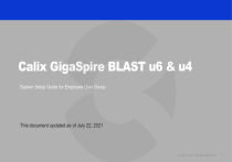 Calix GigaSpire BLAST u6 Setup Manual - Download & Read | Manualzz