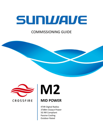 Sunwave CrossFire A2 Commissioning Manual | Manualzz