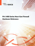 PA-1400 Series Quick Start Manual - Palo Alto Networks | Manualzz