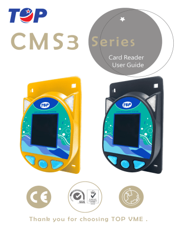 TOP CMS3 Series User Manual - Smart Card Reader Guide | Manualzz
