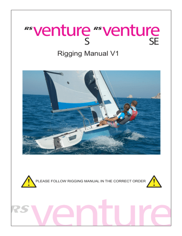 RS SAILING Venture SE Rigging Manual | Manualzz