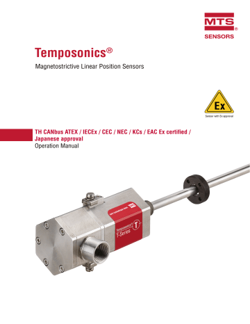 Temposonics T-Series Operation Manual - MTS Sensors | Manualzz