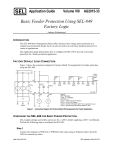 SEL-849 Feeder Relay Guide: AI Chat & PDF Access | Manualzz