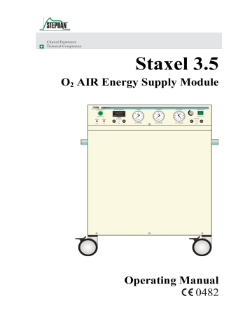 Stephan STAXEL 3,5 Operating Manual | Manualzz