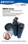 Kinetico 2020c Compact Water Softener Owner's Manual | Manualzz