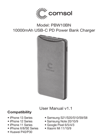 COMSOL PBW10BN User Manual | Manualzz