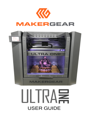 MAKERGEAR Ultra One User Manual | Manualzz