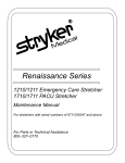 Stryker 2025 Critical Care Bed Maintenance Manual | Manualzz