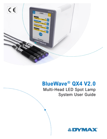 BlueWave QX4 V2.0 System User's Manual - Dymax | Manualzz