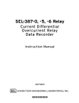 SEL-300G Generator Relay Instruction Manual | Manualzz