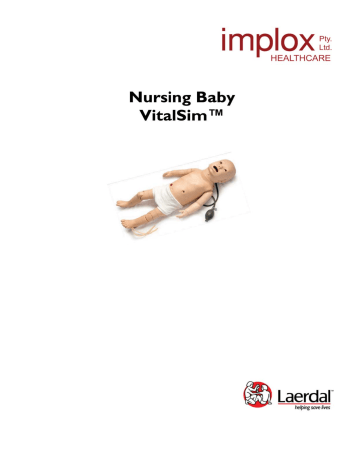 laerdal Nursing Baby VitalSim Manual | Manualzz