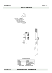 Sumerain S2134CI Roman Tub Faucet Installation Manual | Manualzz