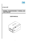 TVS electronics LP 46 LITE User Manual - Download & View Online | Manualzz