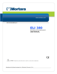 Mortara ELI 150c/ELI 250c User Manual | Manualzz