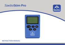 SaeboStim Pro Instruction Manual - Saebo | Manualzz