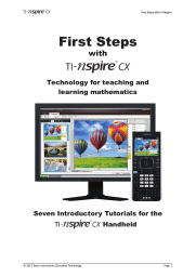 Texas Instruments TI-Nspire CX - Manual de usuario, Manual, El manual ...