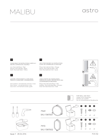 ASTRO MALIBU 7969 Quick Start Manual | Manualzz