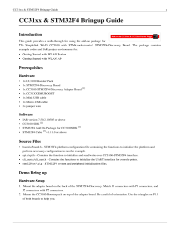 ST STM32F4 Series Manual - Bringup Guide | Manualzz
