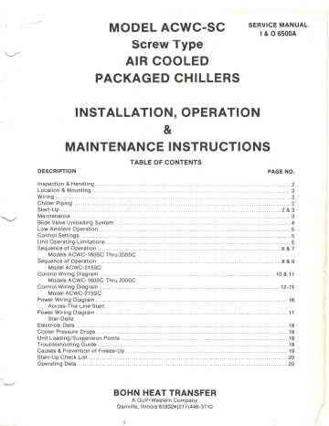 Gulf+Western ACWC-SC Service Manual | Manualzz