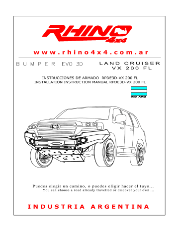 RHINO EVO 3D Installation Instructions Manual | Manualzz