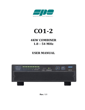 SPE CO1-2 User Manual - Download & View Online | Manualzz