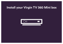 Virgin Media TV 360 Mini box Manual | Manualzz