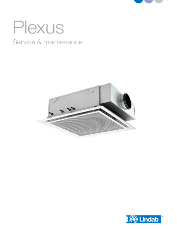 Lindab Plexus Service Maintenance Manual Manualzz