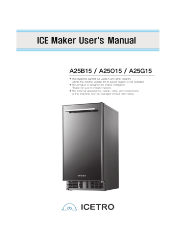 icetro A25O15 User Manual - Read Online or Download PDF | Manualzz