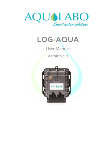AquaLabo LOG-AQUA User Manual - Download and View Online | Manualzz