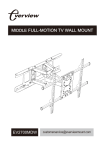 TV Wall Mount EV2000SDW User Manual | Manualzz