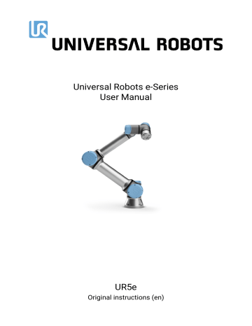 Universal Robots UR5e Manual - Download & Read Online | Manualzz