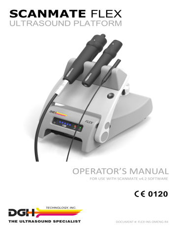 SCANMATE FLEX Operator's Manual - DGH TECHNOLOGY | Manualzz