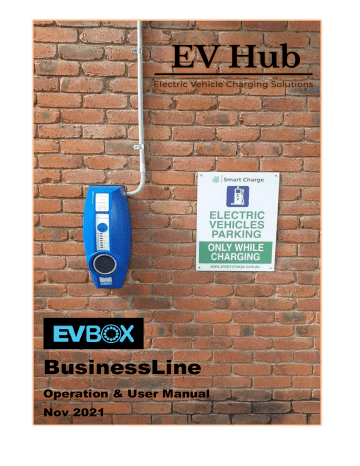 EVBox BusinessLine Manual - EV Hub | Manualzz